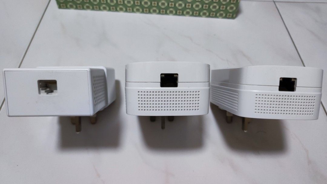 TP-Link Gigabit Pass through Powerline Adapter, Computers & Tech, Parts ...