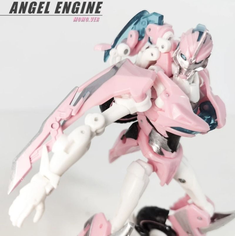 Transformation Angel Engine Arcee APC-Toys TFP Pink Momo Ver Motorcycle ...