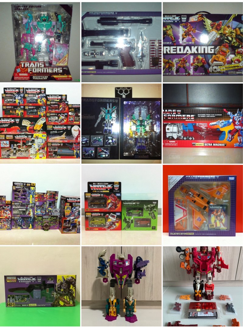 Transformer united series, platinum series, complete g1 encore series ...