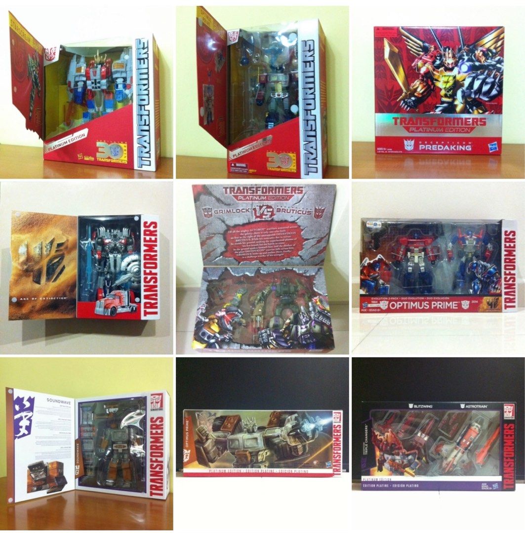 Transformer united series, platinum series, complete g1 encore series ...