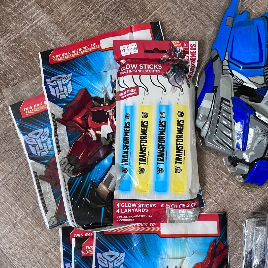 Transformers Theme Party/ Goodie bag Items, Hobbies & Toys, Stationery ...