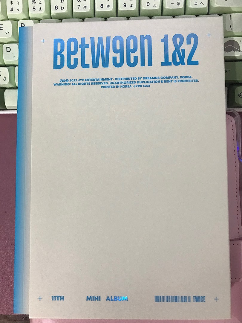 TWICE BETWEEN 1&2 ALBUM SET, Hobbies & Toys, Memorabilia & Collectibles ...
