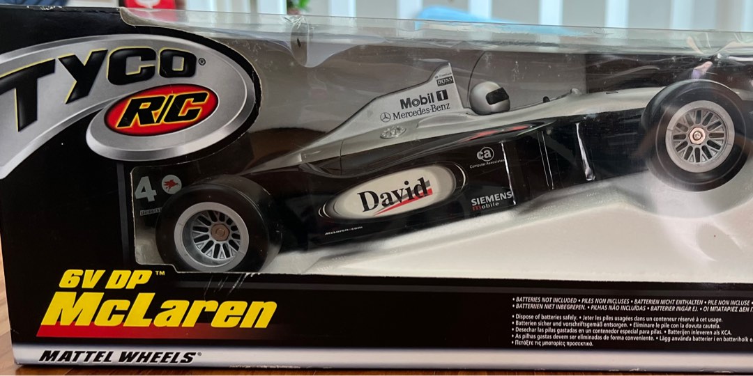 Tyco R/C 6V DP McLaren, Hobbies & Toys, Toys & Games on Carousell