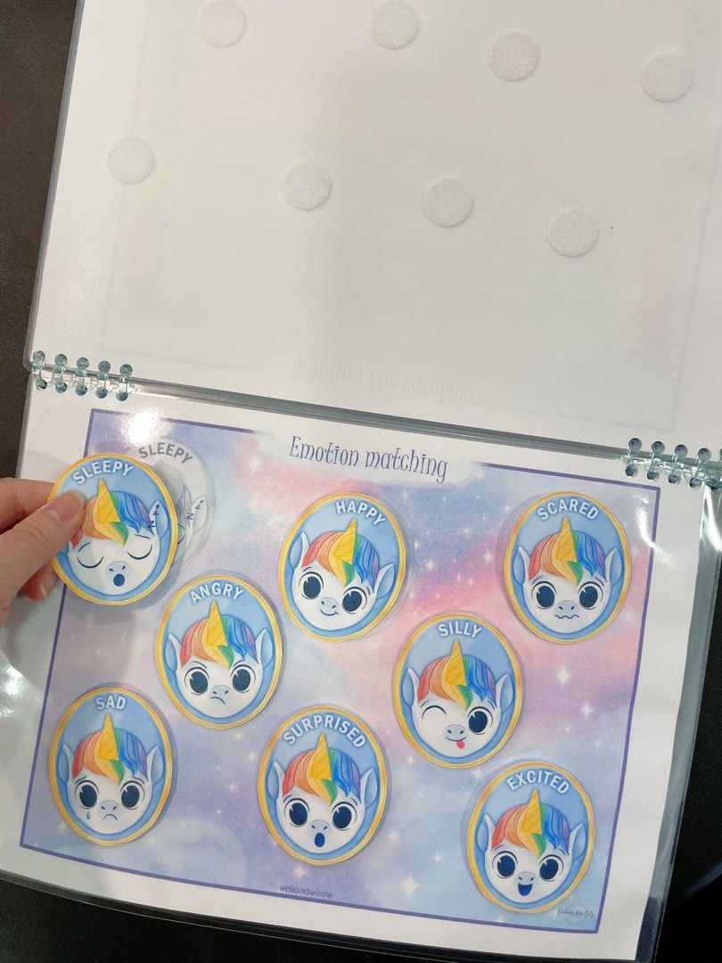 Unicorn Busybook, Hobbies & Toys, Books & Magazines, Children's Books ...