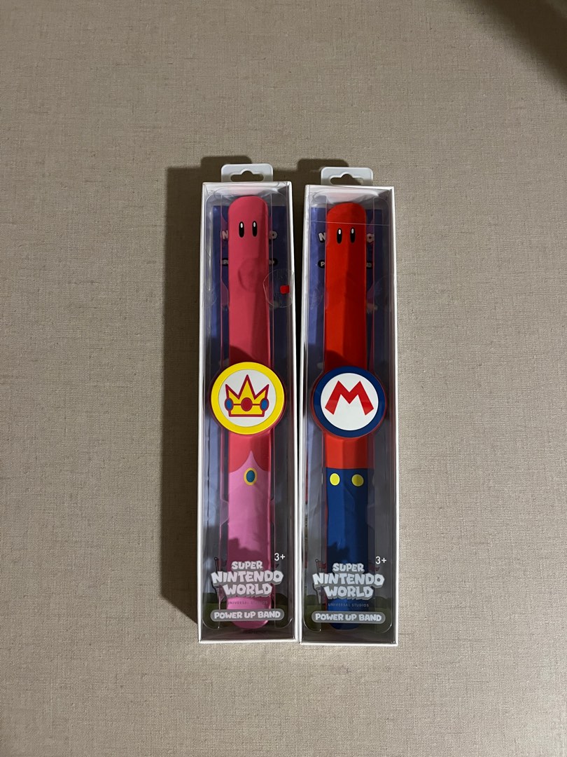 USJ universal studios Japan Super Nintendo Mario power up band, Hobbies ...