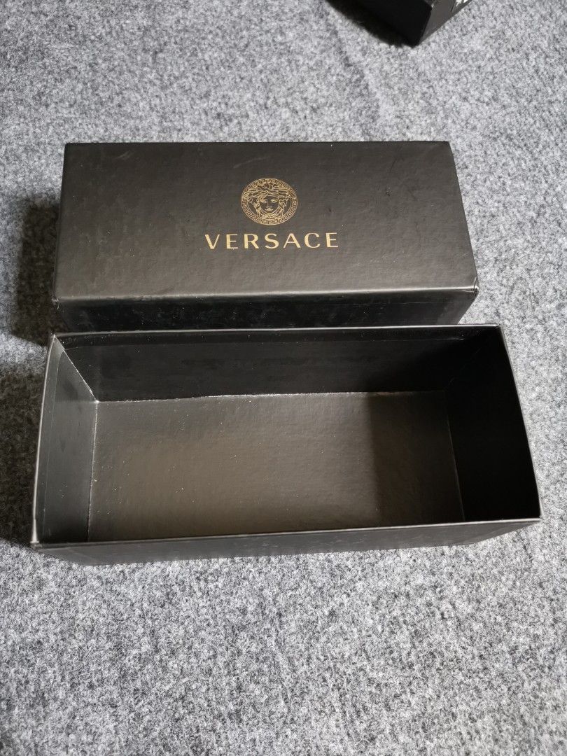 Versace Box, Luxury, Accessories on Carousell