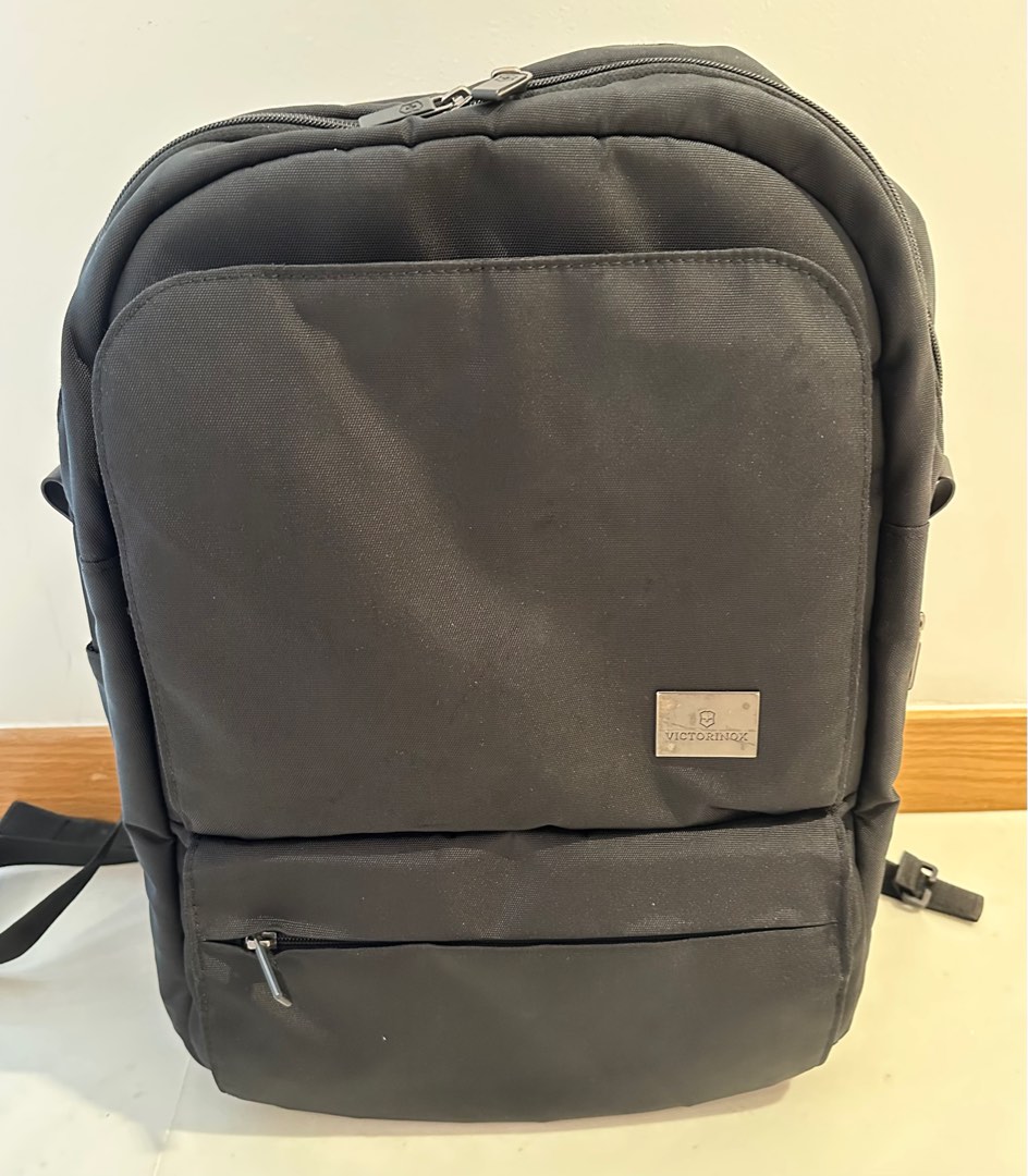 Victorinox Laptop Backpack - Black, Men's Fashion, Bags, Backpacks on ...