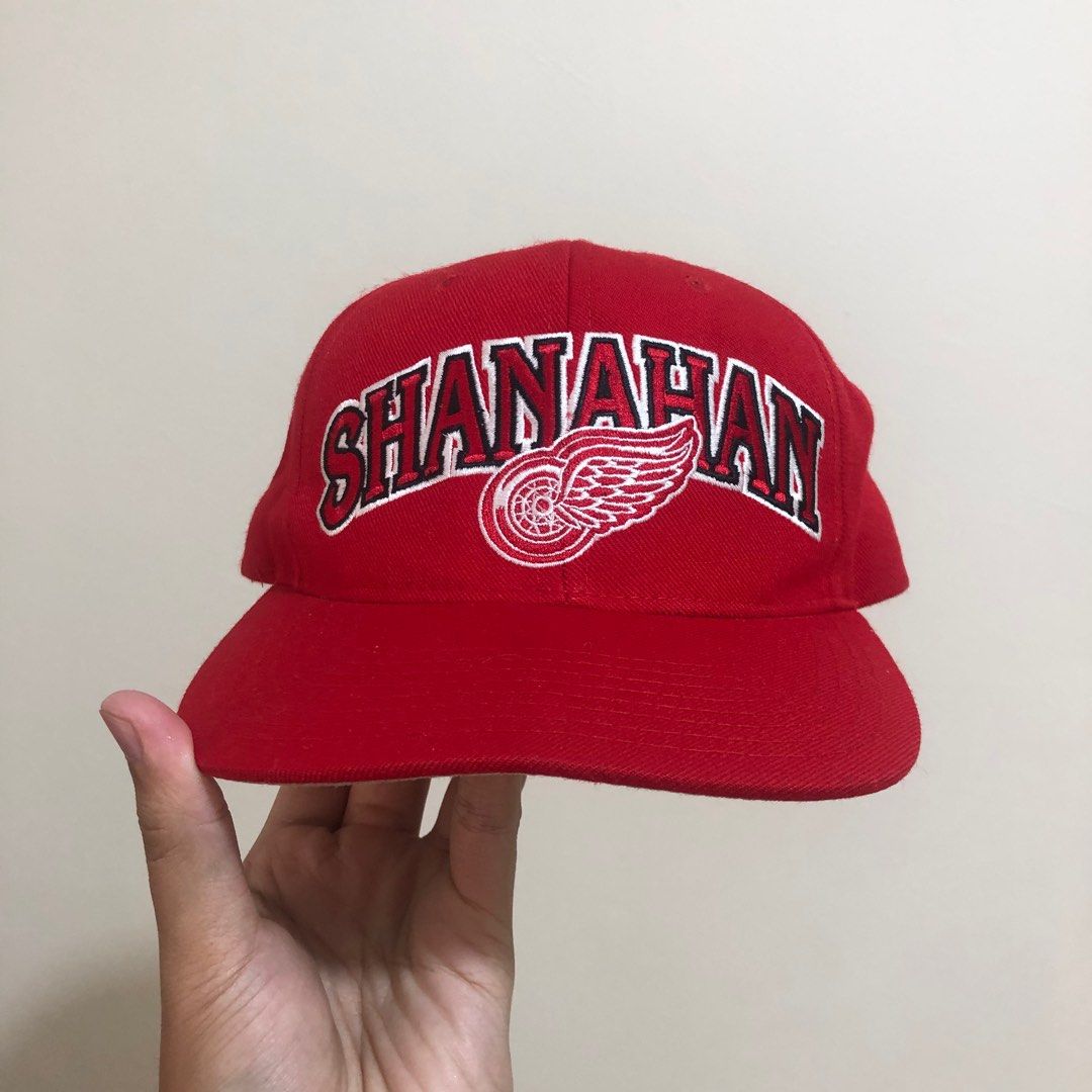 Vintage Red Wings Brendan Shanahan Starter Snapback Hat, Men's Fashion ...
