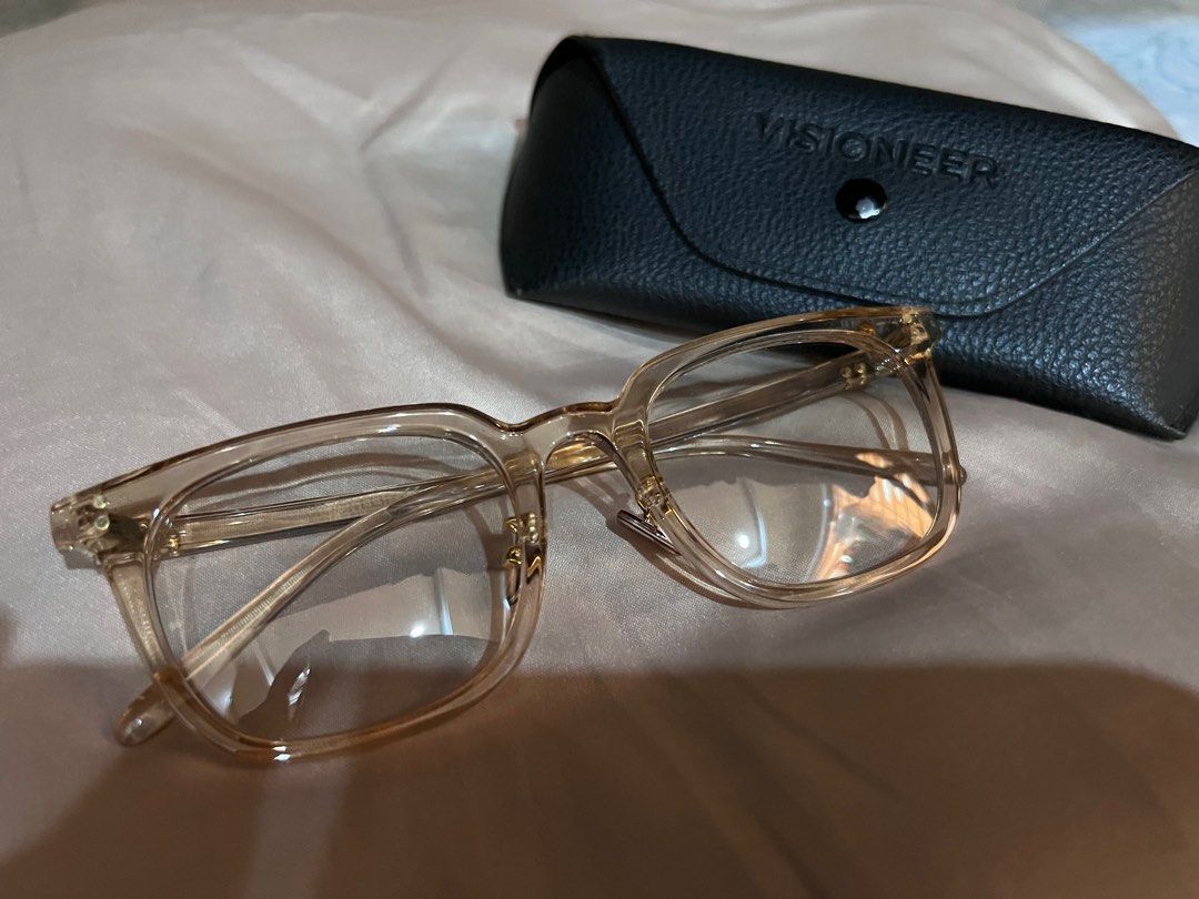 Visioneer anti-radiation, color change eyeglasses on Carousell