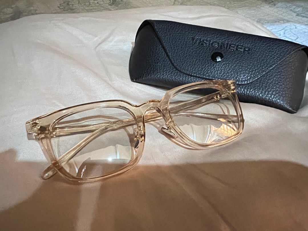 Visioneer anti-radiation, color change eyeglasses on Carousell