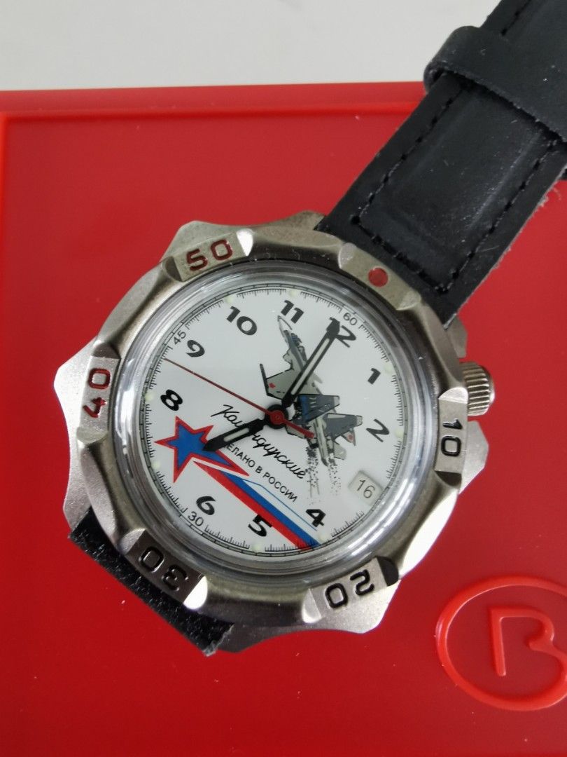 Vostok Komandirskie Fighter Jet Mechanical Watch, Men's Fashion ...