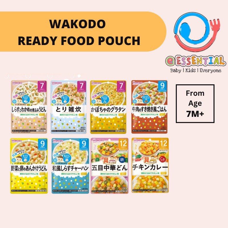 WAKODO JAPAN - BABY FOOD POUCH / INSTANT, Food & Drinks, Packaged ...