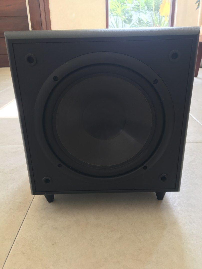 Wharfedale book shelf speakers with Infinity Servo Subwoofer on Carousell