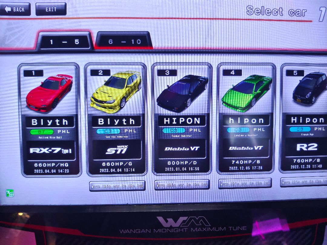 WMMT Wangan RX7 1st Grade Pro, Video Gaming, Gaming Accessories, Game ...