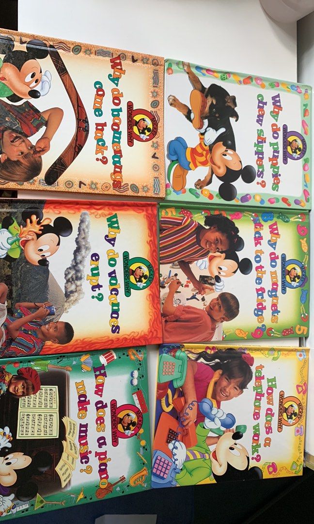 Wonder why Mickey mouse, Hobbies & Toys, Books & Magazines, Children's ...