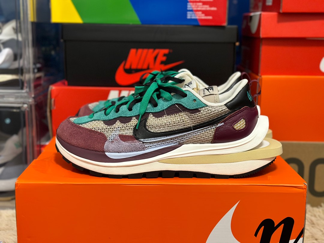 WTS brand new vaporwaffle villain red Neptune green, Men's Fashion ...