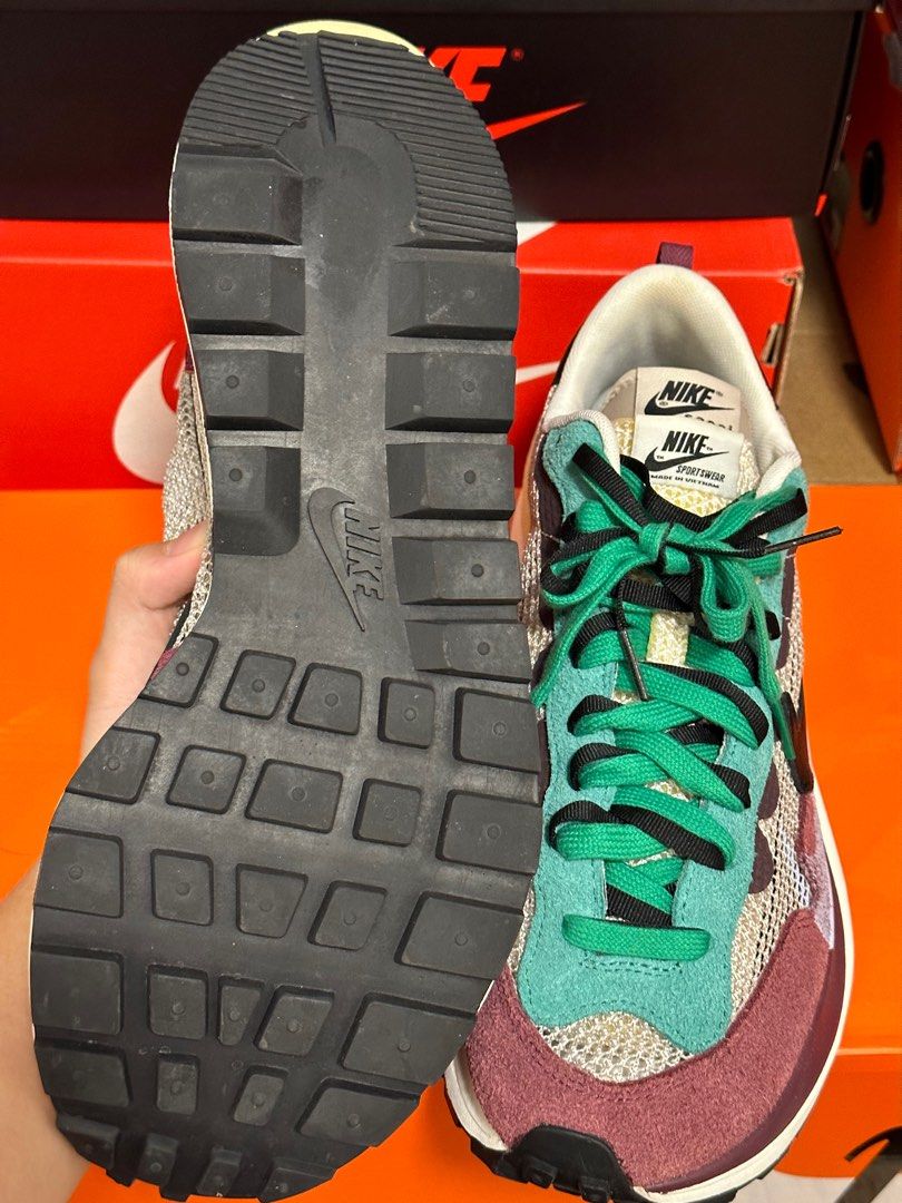 WTS brand new vaporwaffle villain red Neptune green, Men's Fashion ...