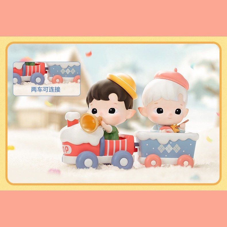 [wts] POPMART Hacipupu Celebration (Bubu,Sugar Train Set), Hobbies ...