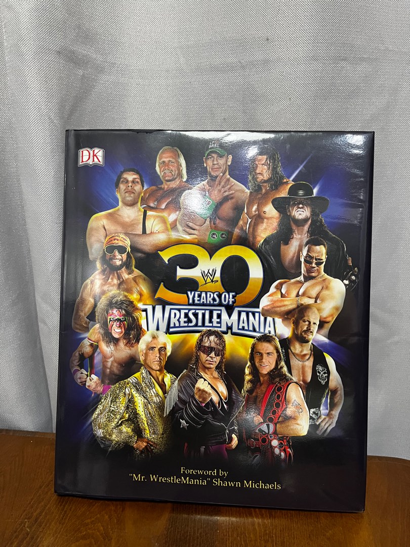 WWE 30 Years of Wrestlemania, Hobbies & Toys, Books & Magazines ...