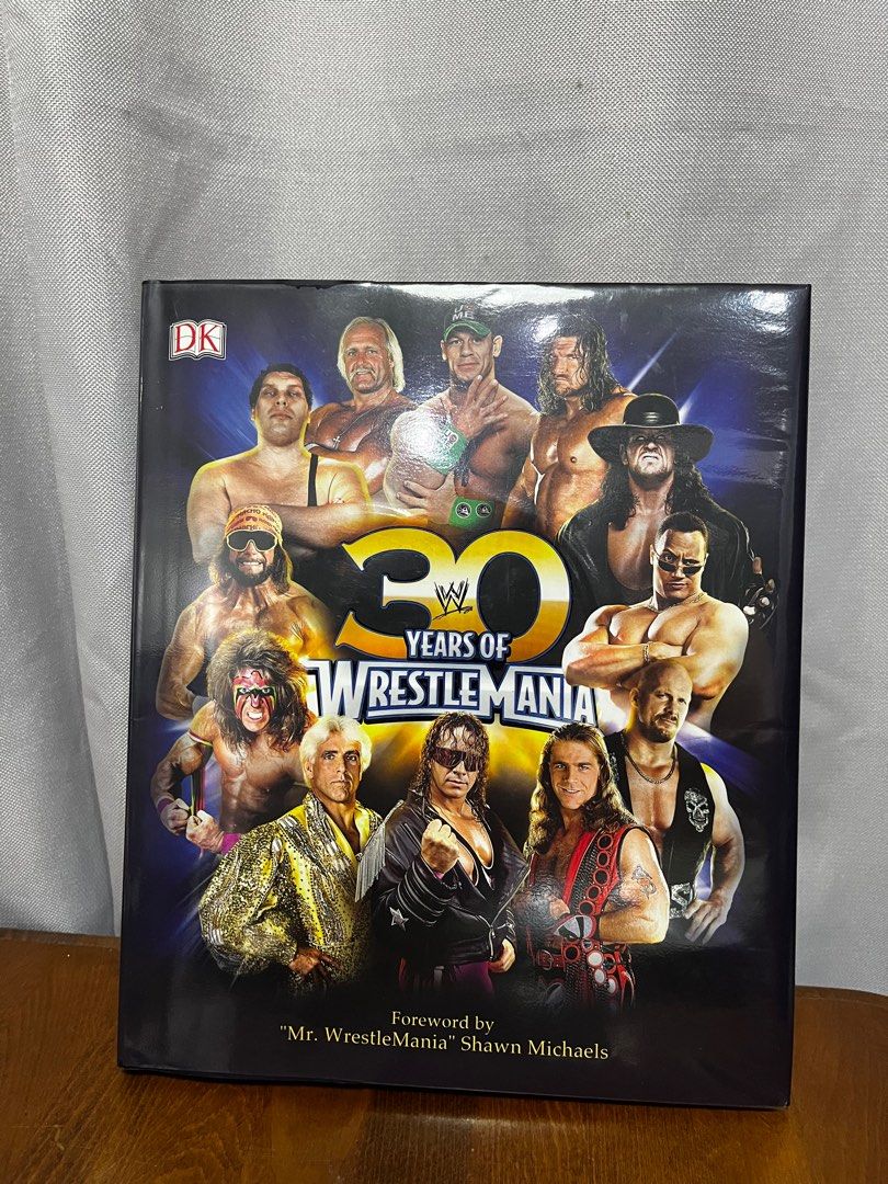 WWE 30 Years of Wrestlemania, Hobbies & Toys, Books & Magazines ...