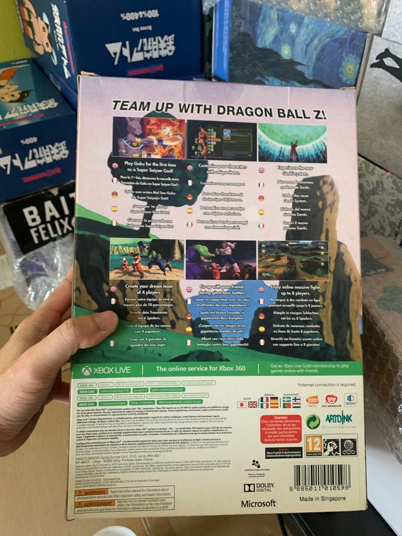 Xbox exclusive dragonball dbz goku figurine, Hobbies & Toys, Toys ...