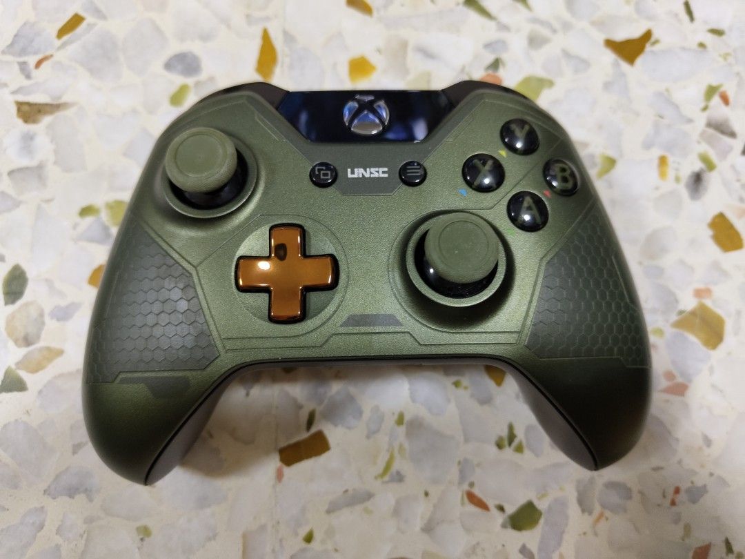 Xbox One Wireless Controller Limited Edition Halo 5, Video Gaming ...
