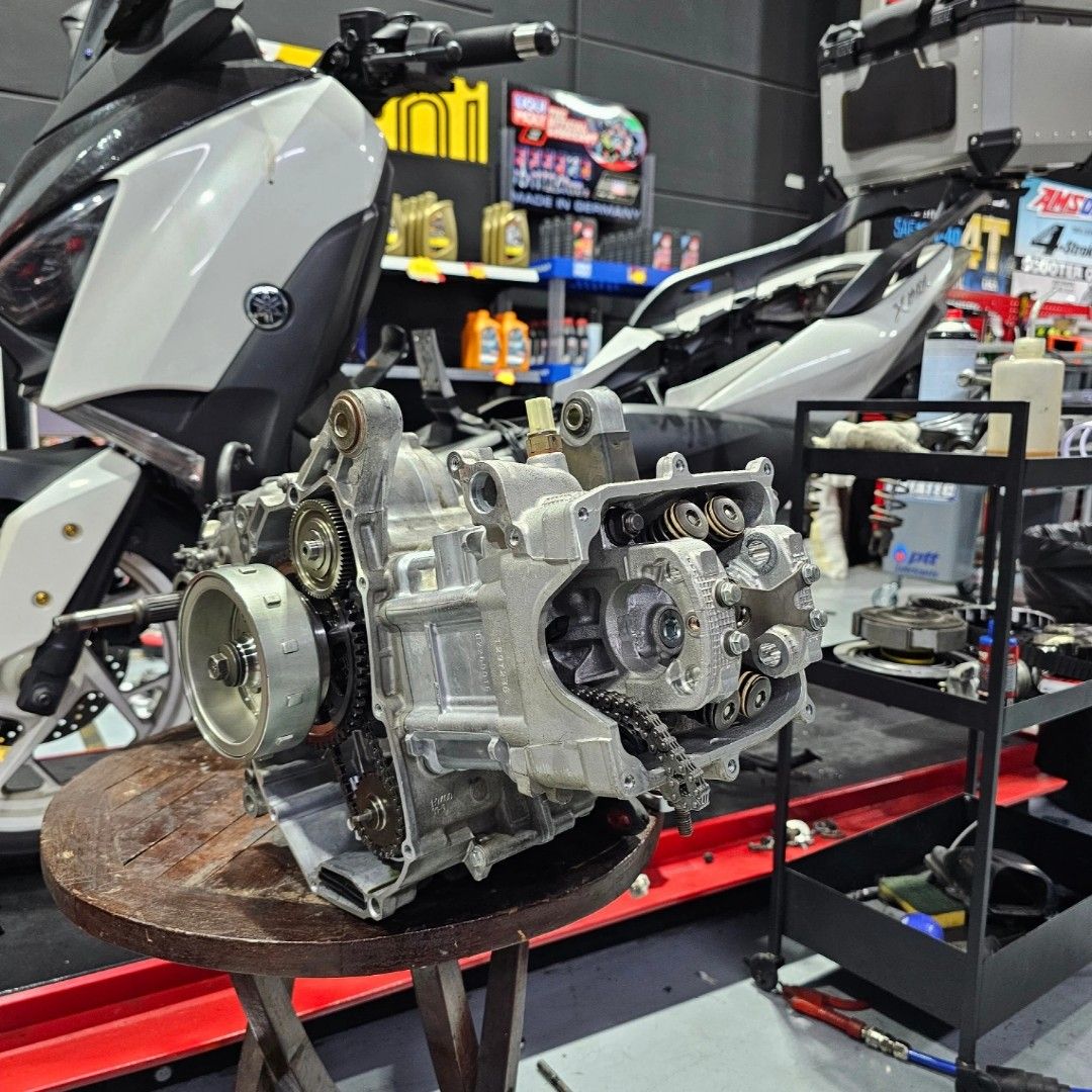 XMAX Full Overhaul Service with Porting, Motorcycles, Motorcycle ...
