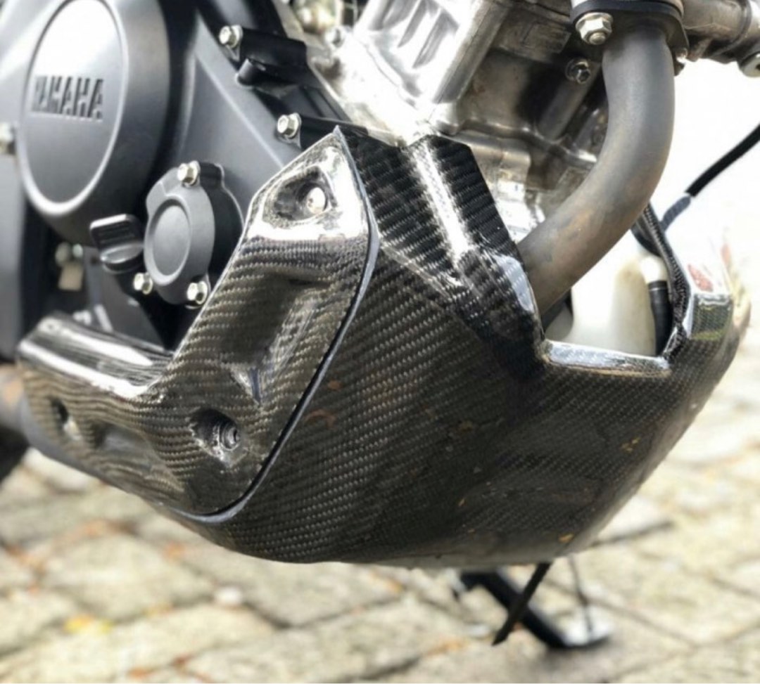 Xsr 155 undercowl carbon Kevlar, Motorcycles, Motorcycle Accessories on ...