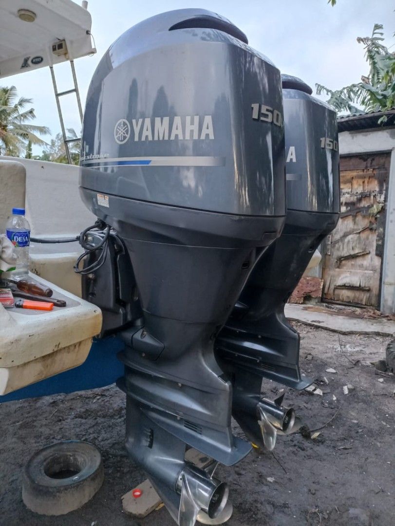 Yamaha 150hp 4 stroke engine X2, Furniture & Home Living, Home ...