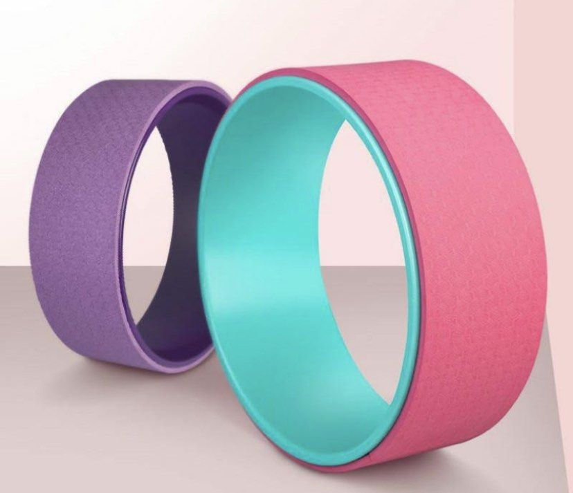 Yoga Band, Block, Wheel - resistance elastic strength building ...