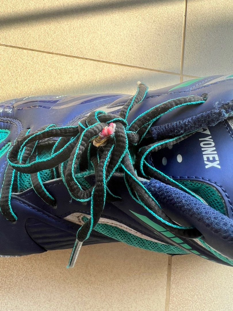 Yonex tour force tru shape blue badminton shoe, Sports Equipment ...