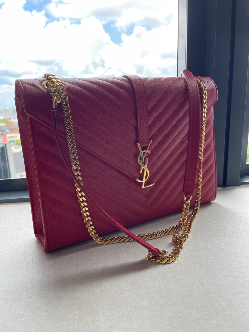 YSL Box Bag, Luxury, Bags & Wallets on Carousell