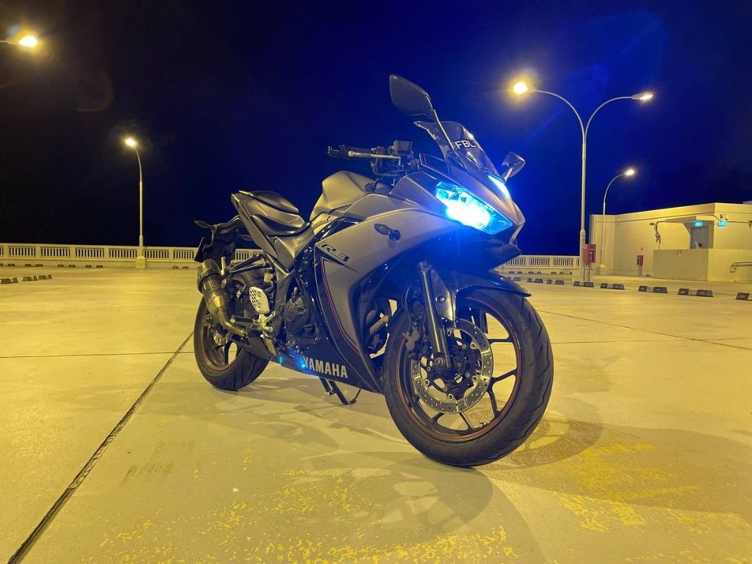 YZF R3 / YAMAHA R3 (2017) With Leo Vince pipe, Motorcycles, Motorcycles ...