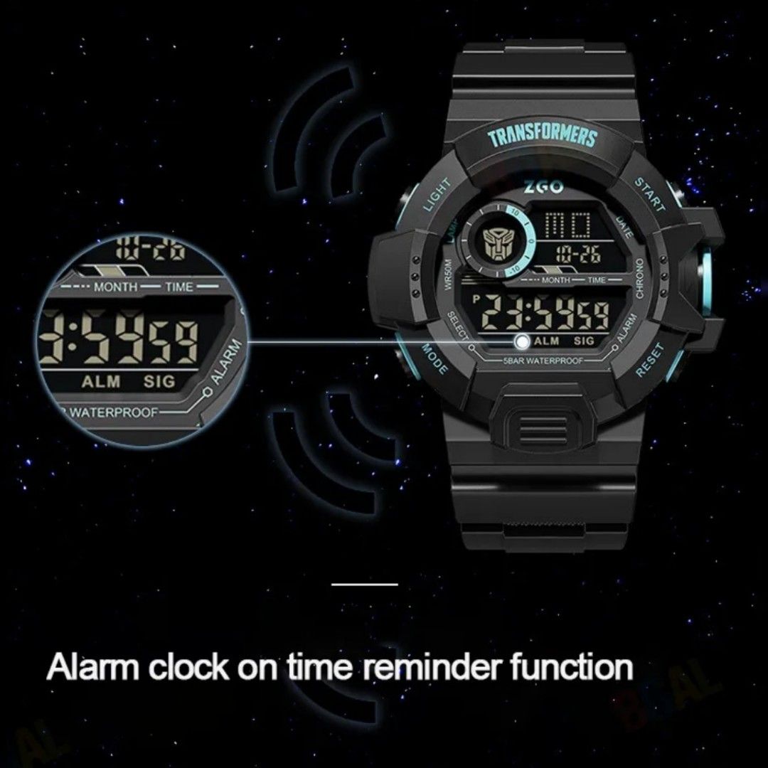ZGO TRANSFORMERS WATCH, Men's Fashion, Watches & Accessories, Watches ...
