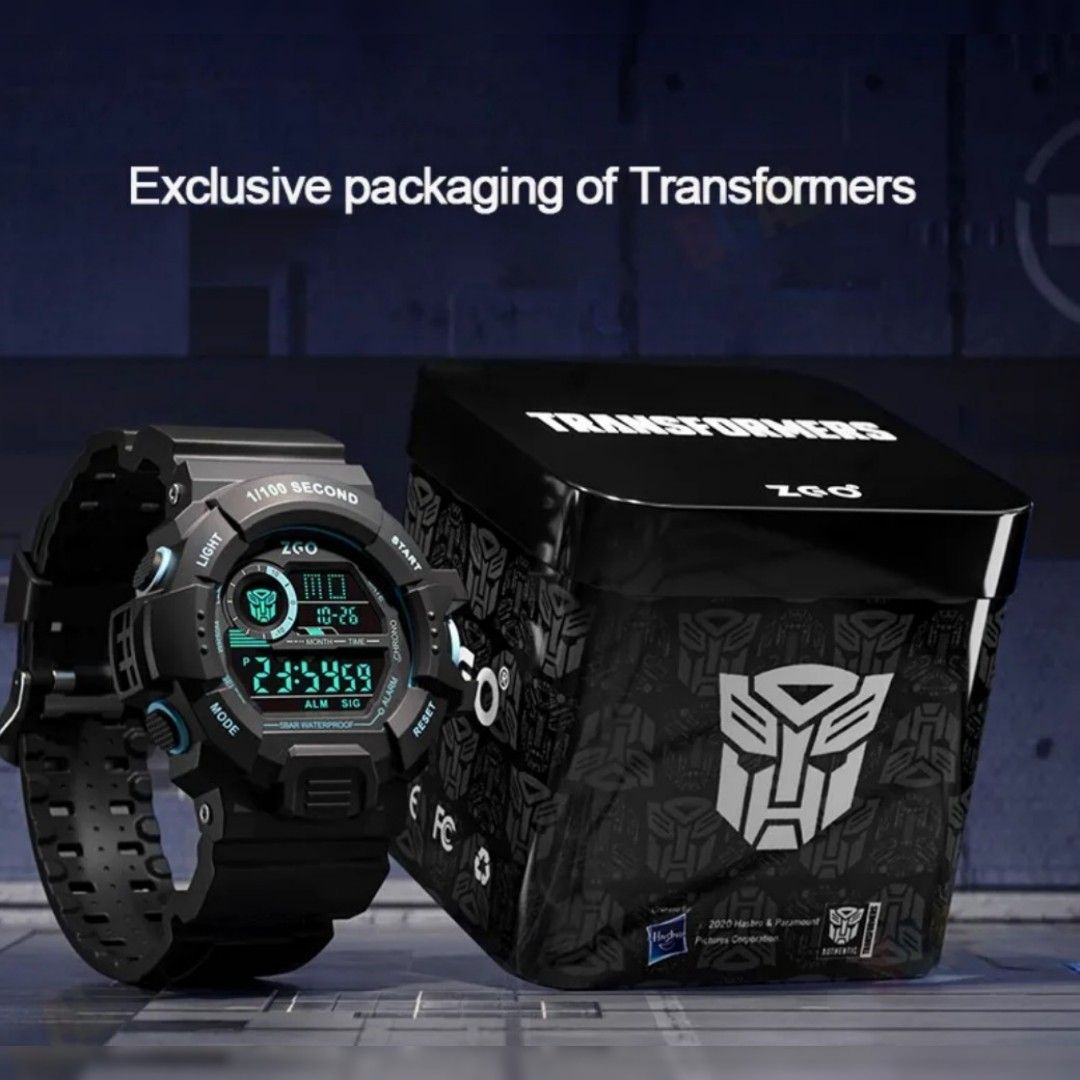 ZGO TRANSFORMERS WATCH, Men's Fashion, Watches & Accessories, Watches ...
