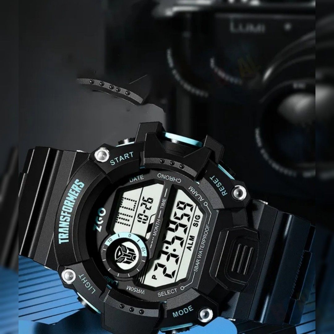 ZGO TRANSFORMERS WATCH, Men's Fashion, Watches & Accessories, Watches ...