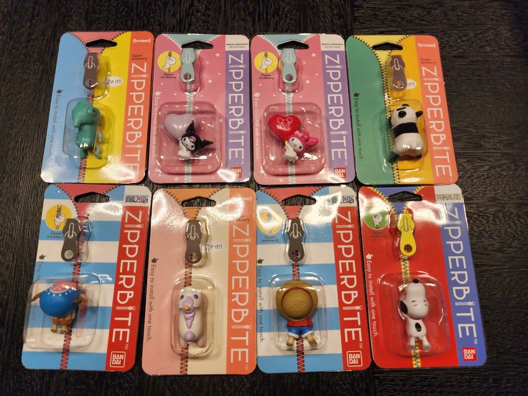 Zipper bite Bandai Sanrio, My Melody, One Piece, Hobbies & Toys ...