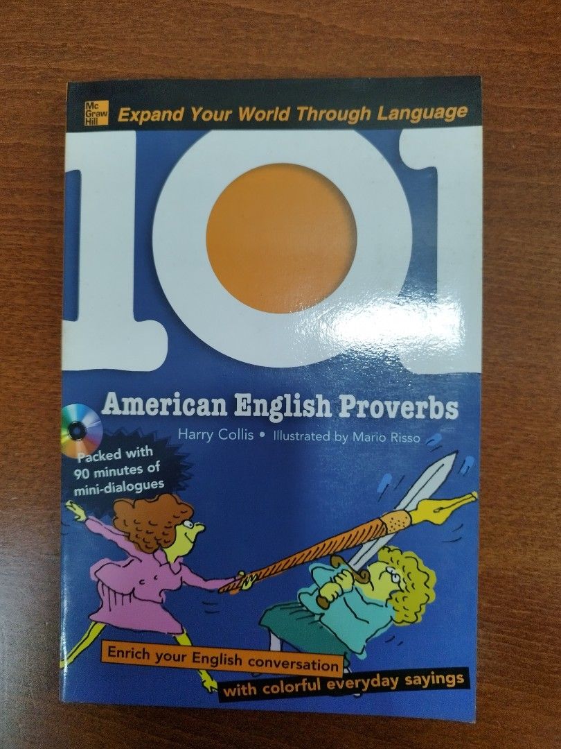 101 american english proverbs, 興趣及遊戲, 書本 & 文具, 教科書 - Carousell
