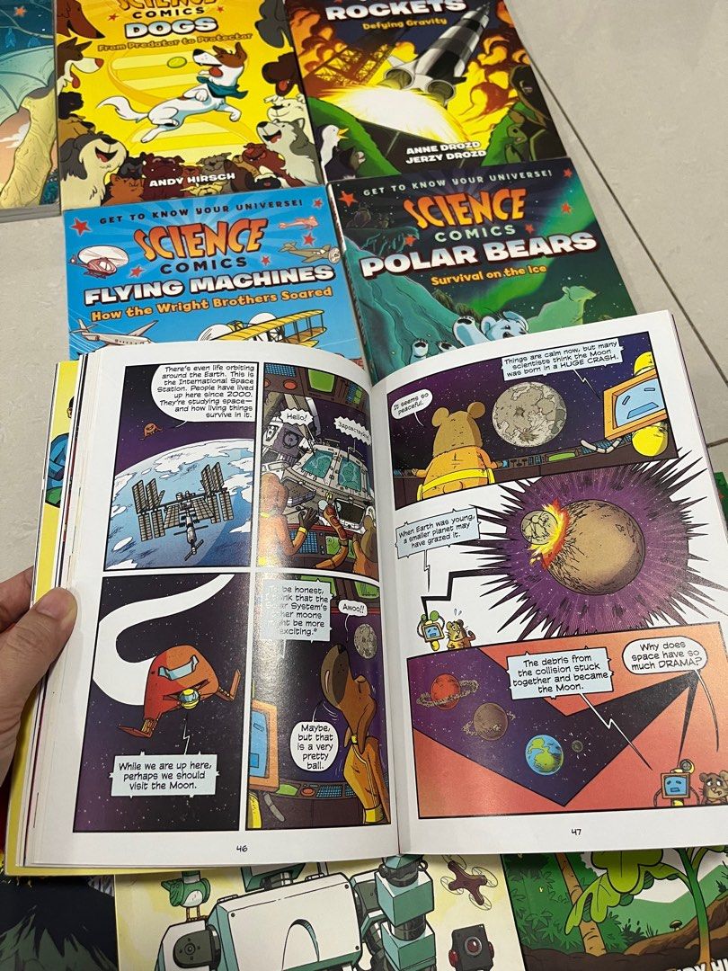 12 books of Science Comics, Hobbies & Toys, Books & Magazines, Fiction ...