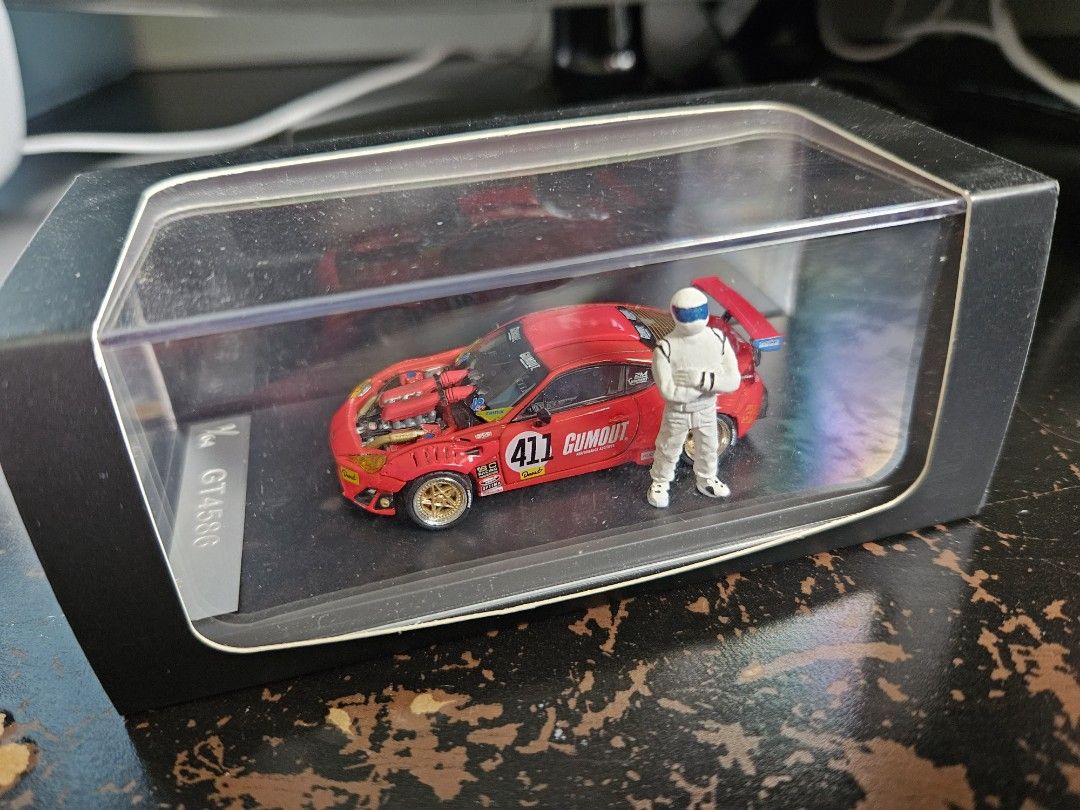 1/64 DCM resin Toyota AE86 with Ferrari engine, Hobbies & Toys, Toys ...