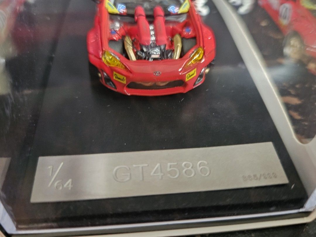 1/64 DCM resin Toyota AE86 with Ferrari engine, Hobbies & Toys, Toys ...