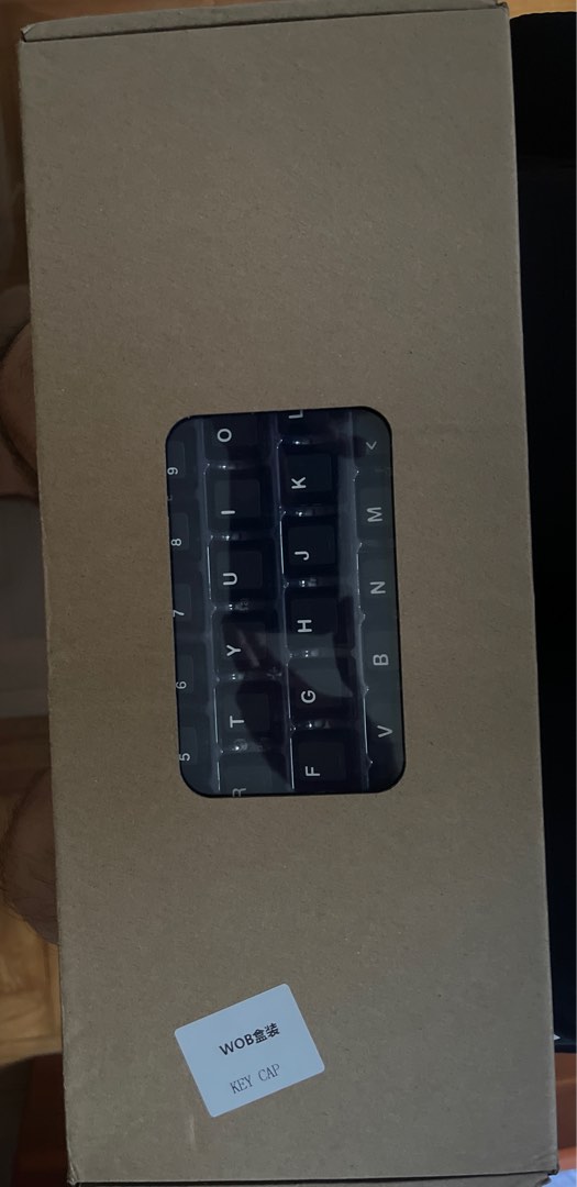 ABS 173 Keycaps White On Black (WOB) cherry profile, Computers & Tech ...