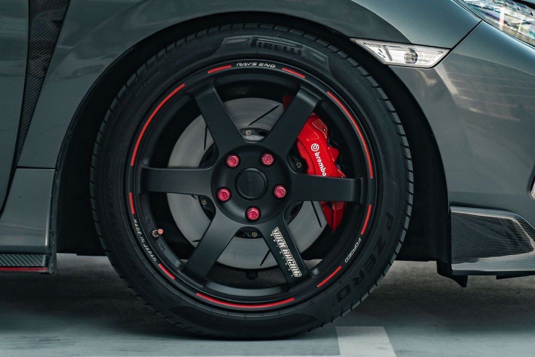 TE37 Time Attack 18", Car Accessories, Tyres & Rims on Carousell