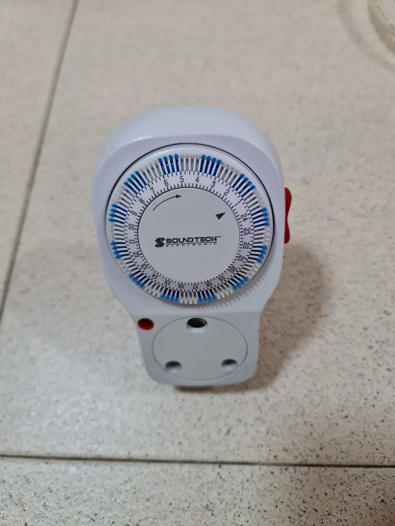 24hrs timer socket 16A air con type, TV & Home Appliances, Electrical ...