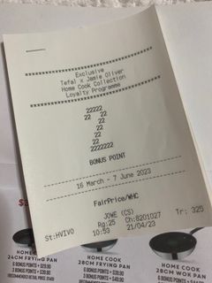 29 points Fairprice bonus points bonus stamps, Tickets & Vouchers ...