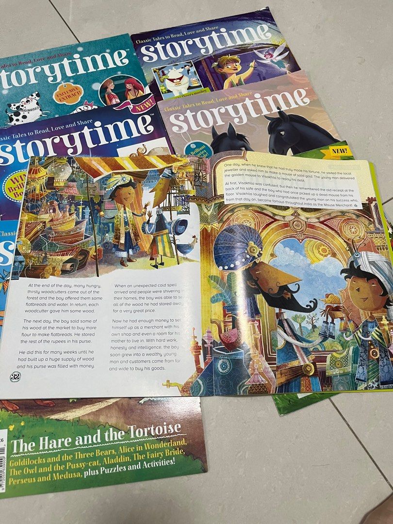9 books of Storytime magazines, Hobbies & Toys, Books & Magazines ...