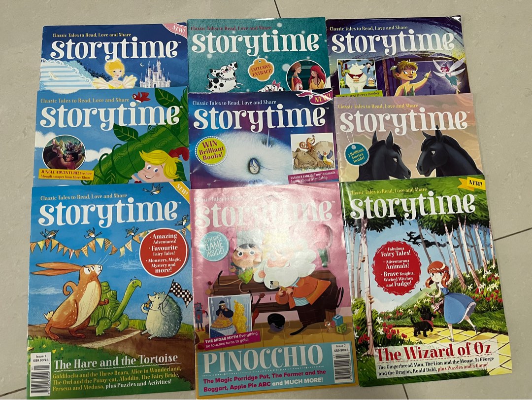 9 books of Storytime magazines, Hobbies & Toys, Books & Magazines ...