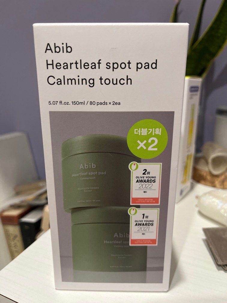 ABIB Heartleaf spot pad calming touch, Beauty & Personal Care, Face ...