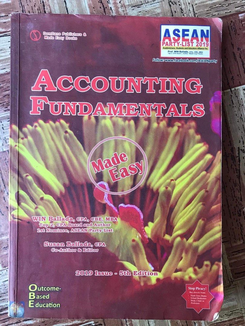 Accounting Fundamentals Made Easy 2019 Ballada, Hobbies & Toys, Books ...