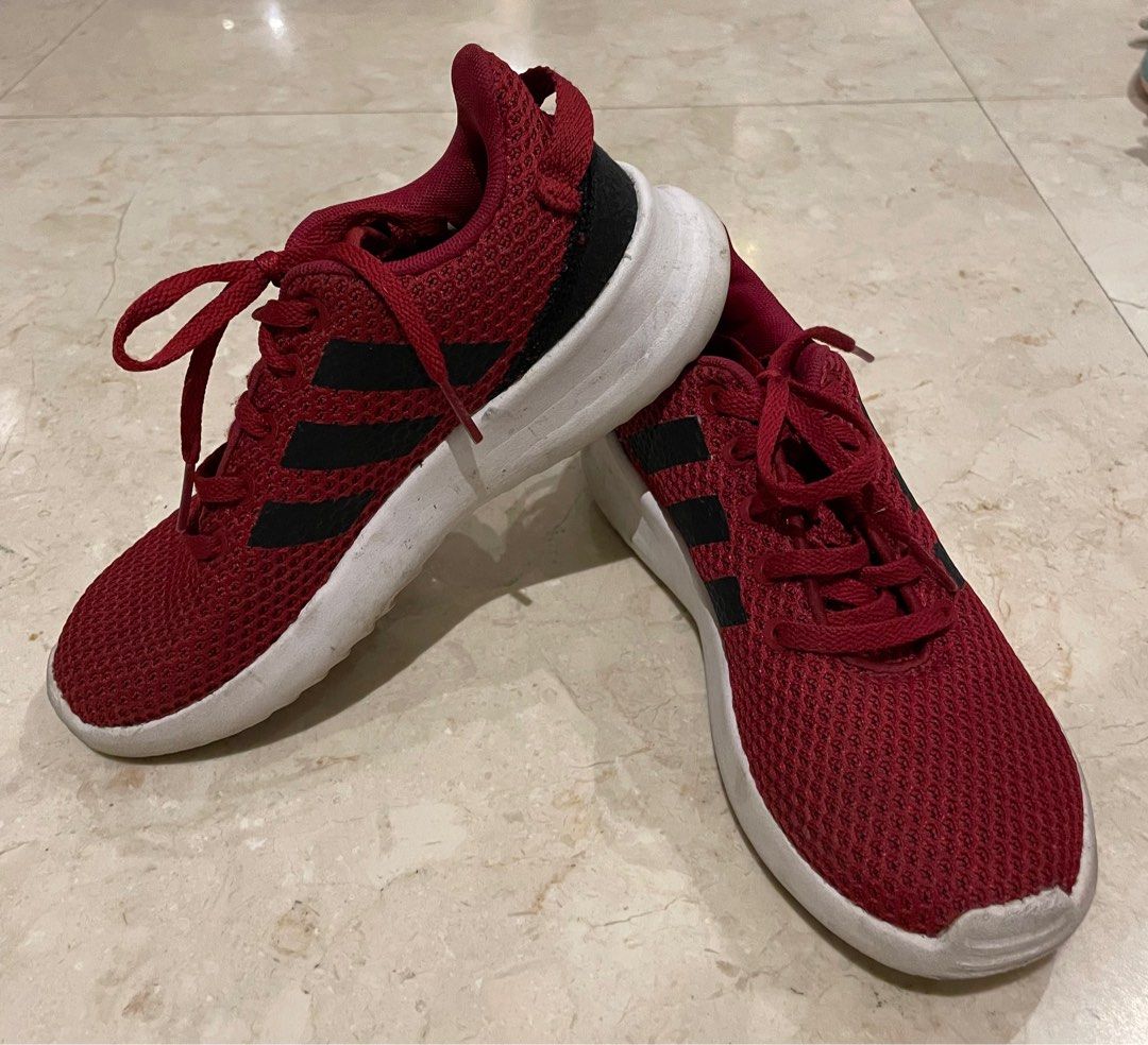 Adidas Cloudfoam Red, Babies & Kids, Babies & Kids Fashion on Carousell